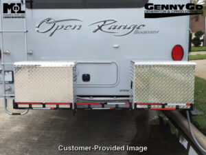 GennyGo™ RevX2 Heavy Duty RV Bumper-Mounted Generator & Cargo Carrier ...