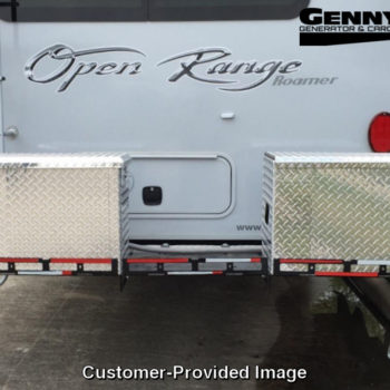 GennyGo™ RevX2 Heavy Duty RV Bumper-Mounted Generator & Cargo Carrier ...