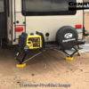GennyGo™ RevX2 Heavy Duty RV Bumper-Mounted Generator & Cargo Carrier ...