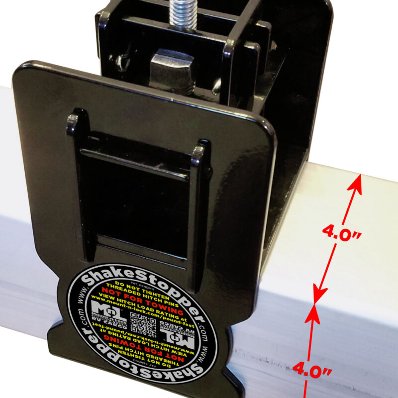 ShakeStopper® 2-Inch Clamping Hitch for 4.0-Inch HEAVY-HAUL'R™ VBK and ...