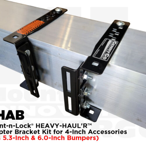 HEAVY-HAUL'R™ RV Bumper Adapter Bracket Kit for 4-Inch Accessories ...