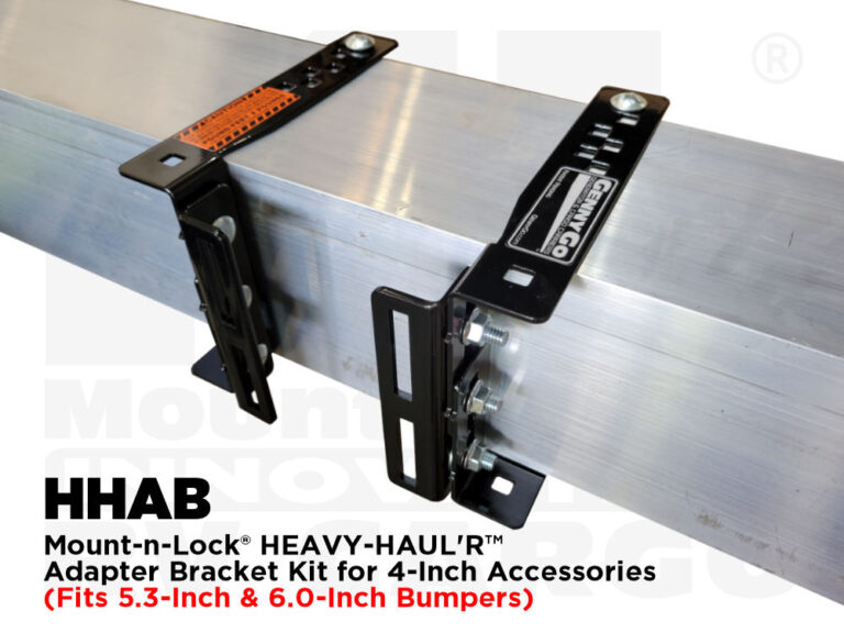 HEAVY-HAUL'R™ RV Bumper Adapter Bracket Kit for 4-Inch Accessories ...