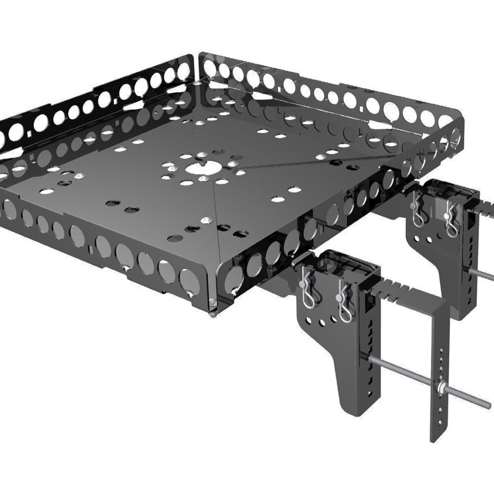 GennyGo® RevX2 RV Bumper-Mounted Generator & Cargo Carrier 24x24 ...