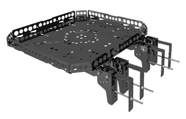 GennyGo® RevX2 Heavy Duty RV Bumper-Mounted Generator & Cargo Carrier ...