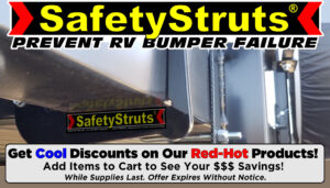 SafetyStruts® RV Bumper Support Brackets - Mount-n-Lock®